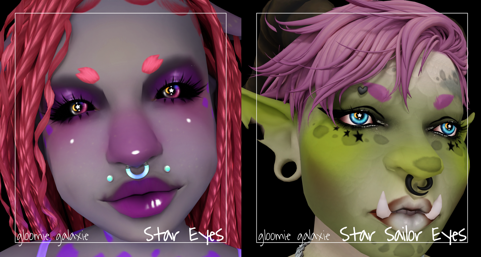 Star & Star Sailor Eyes | Gloomie Galaxie Sims